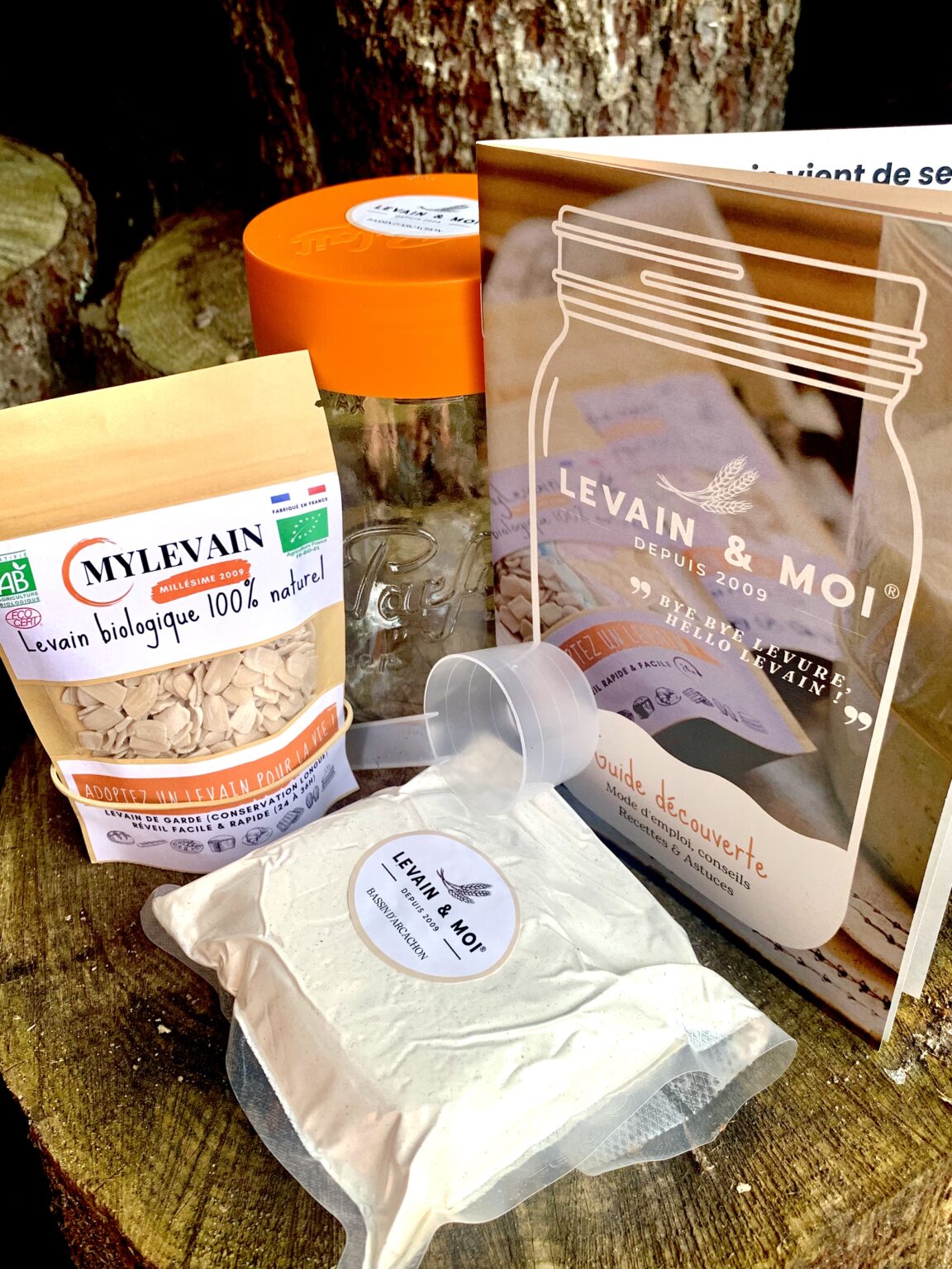 Box Kit Pain Levain - Coffret Starter Kit de demarrage Levain 24H